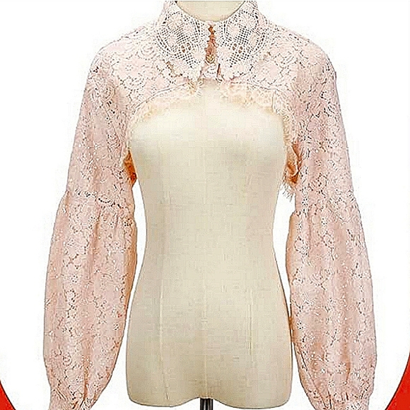 Tops | New Dickey Half Shirtblouse Light Pink | Poshmark